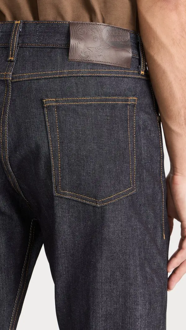 Naked & Famous Denim True Guy Left Hand Twill Selvedge Jeans - Indigo