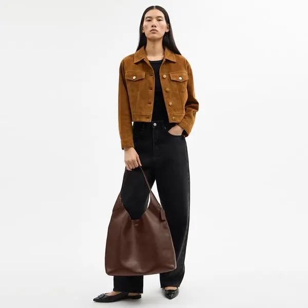 COACH Brooklyn Shoulder Bag 39 - Brass/maple