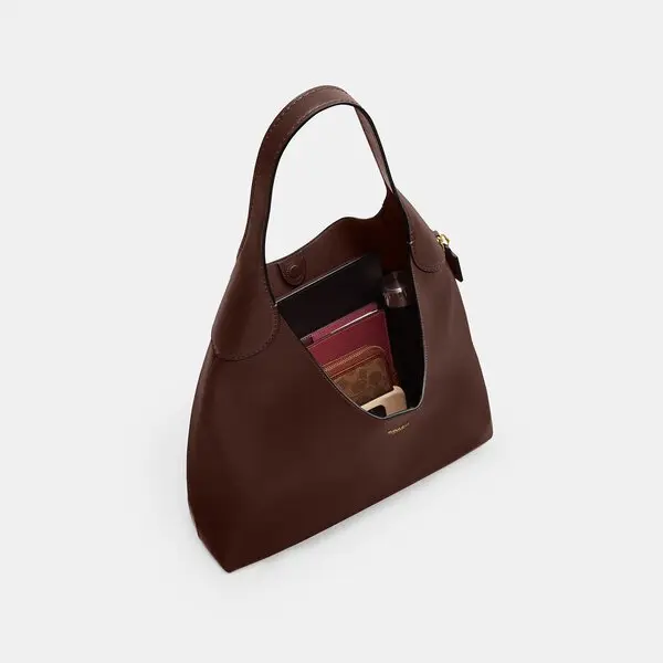 COACH Brooklyn Shoulder Bag 39 - Brass/maple