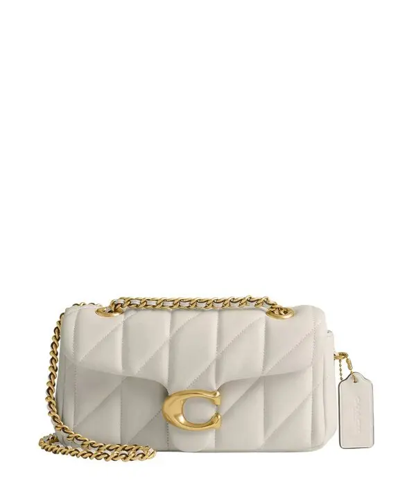 COACH Tabby Shoulder Bag 20 With Pillow Quilting - Chalk