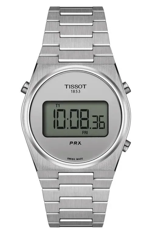 TISSOT Prx Digital Bracelet Watch - Grey