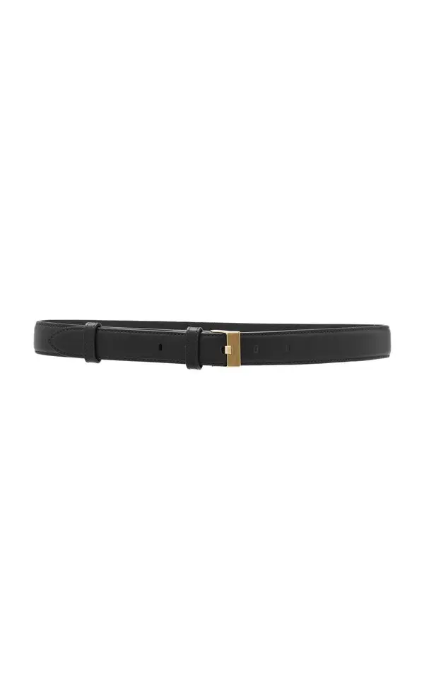 Bottega Veneta Leather Waist Belt - Black