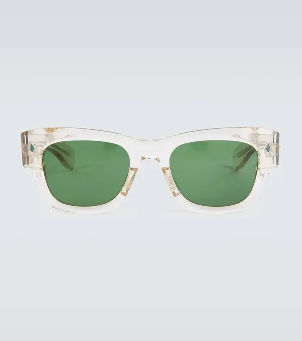 JACQUES MARIE MAGE X Alanui Zuma Square Sunglasses - Beige
