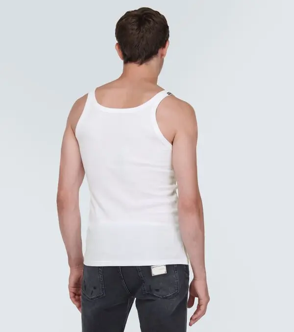 Dolce & Gabbana Logo Cotton Tank Top