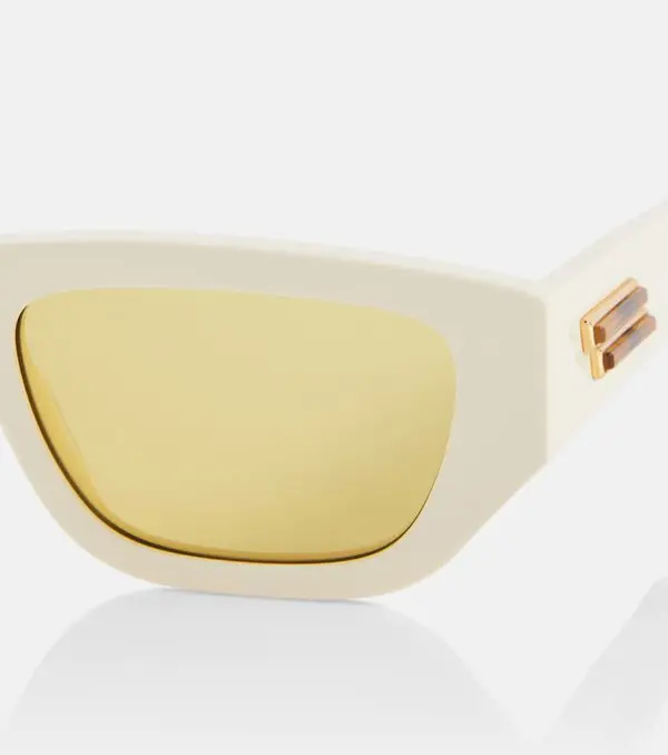 Bottega Veneta Rectangular Sunglasses