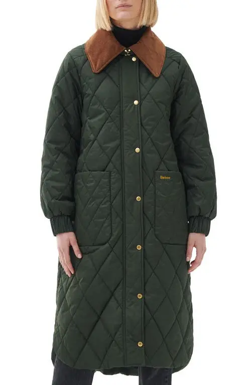 Barbour Marsett Quilted Longline Jacket