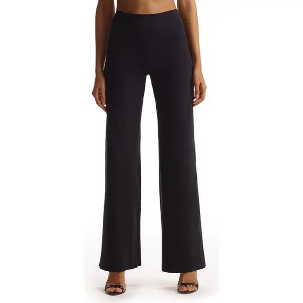 Commando Wide Leg Neoprene Leggings