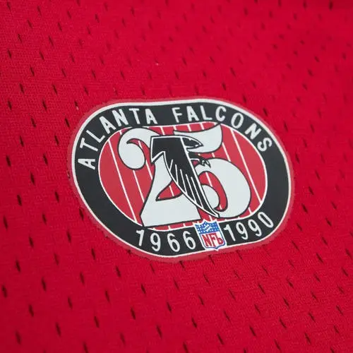 Mitchell & Ness Deion Sanders Atlanta Falcons Mesh Top - Red
