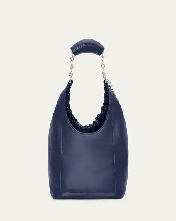 Loewe Squeeze Small Shoulder Bag - Abyss Blue