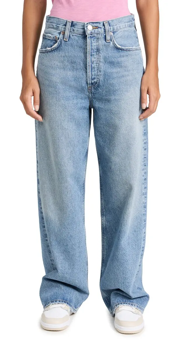 AGOLDE Low Slung Baggy Jeans - Libertine