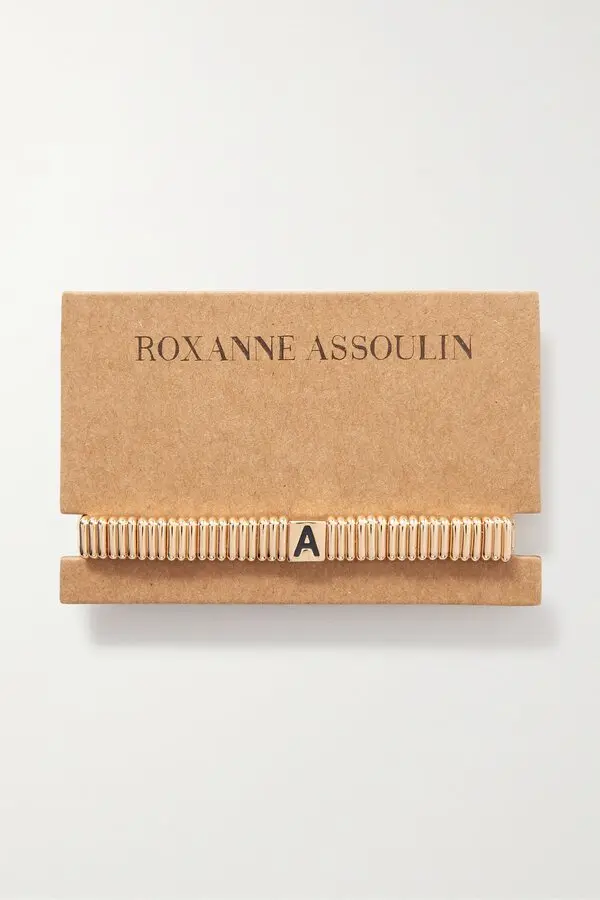 ROXANNE ASSOULIN Alphabet -tone Bracelet