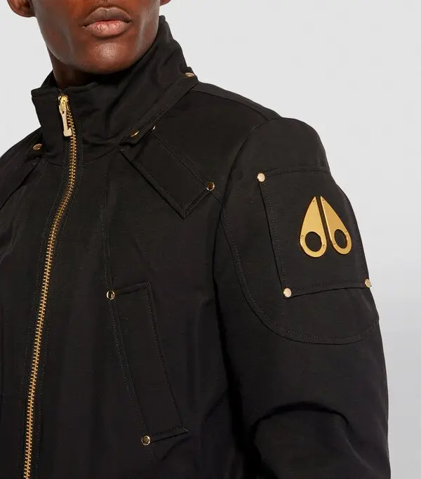 Moose Knuckles Fur-trim Padded Bomber Jacket