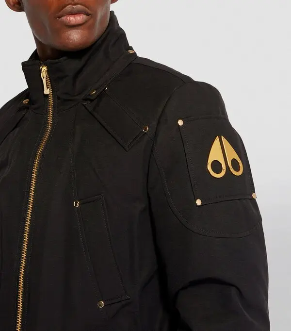 Moose Knuckles Fur-trim Padded Bomber Jacket