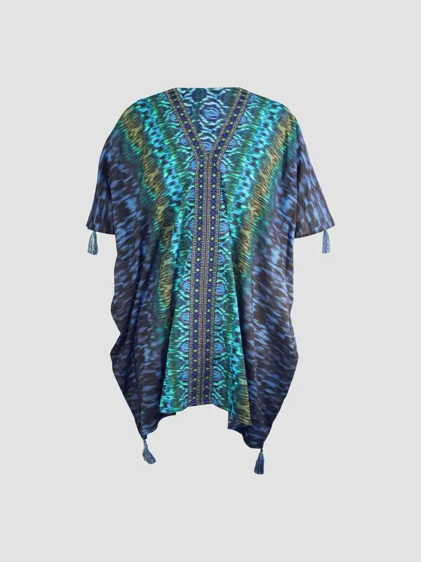 Miraclesuit Alhambra Caftan - Blue Multi