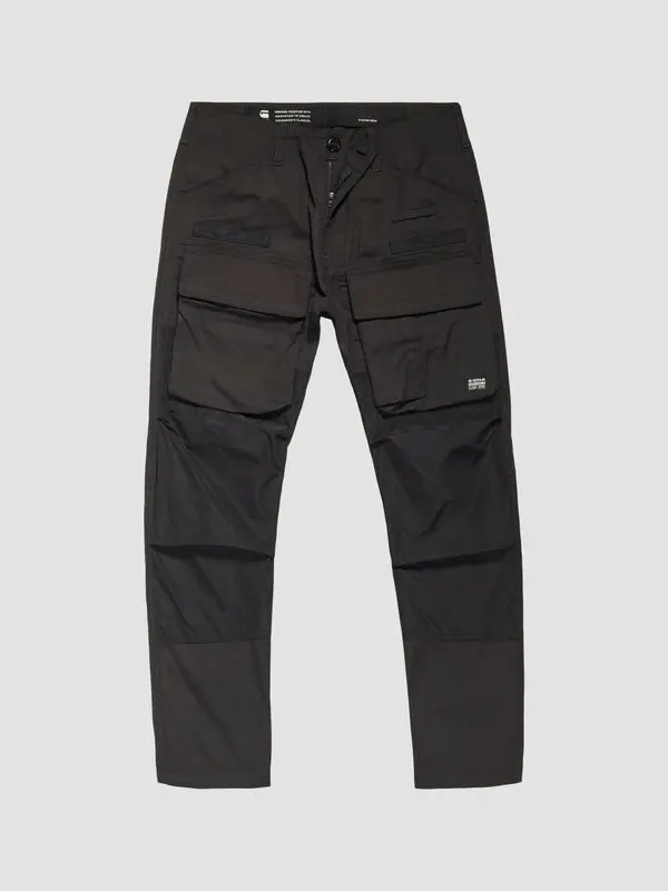 G-star Raw 3d Regular-fit Tapered Cargo Pants - Black