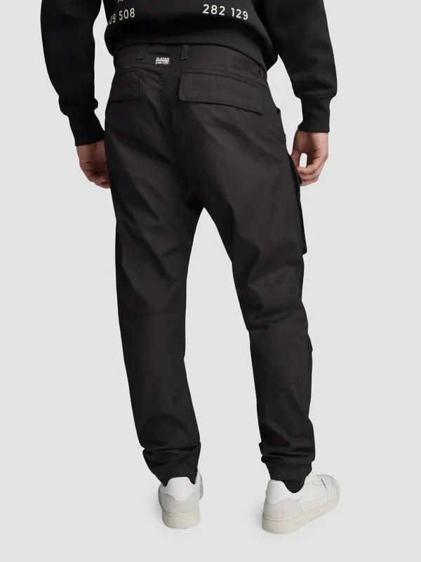 G-star Raw 3d Regular-fit Tapered Cargo Pants - Black
