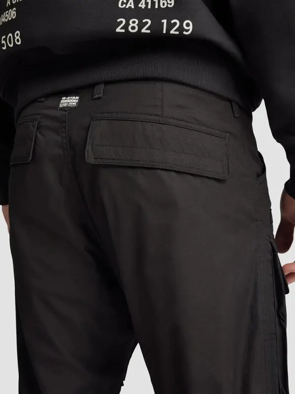 G-star Raw 3d Regular-fit Tapered Cargo Pants - Black
