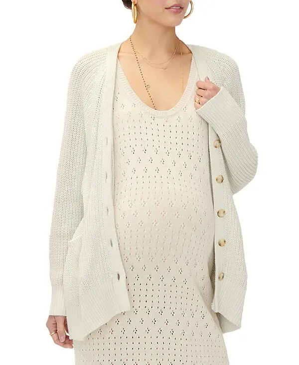 Hatch Collection Maternity Marlow Cardigan