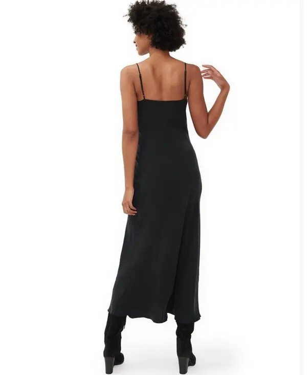 Hatch Collection Ricky Slip Maternity Midi Dress