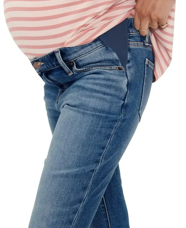 Hatch Collection Crop Maternity Jean
