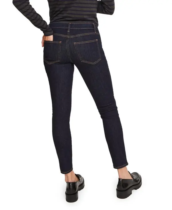 Hatch Collection Slim Maternity Jean - Rinse