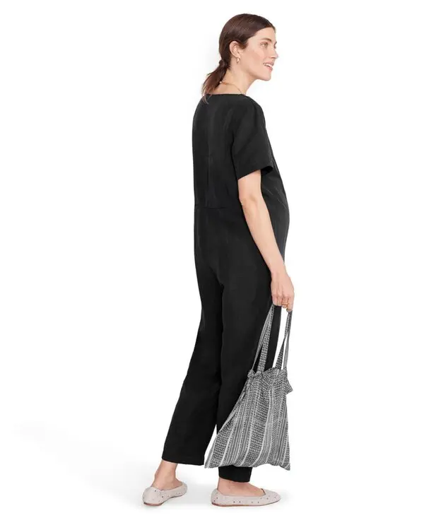 Hatch Collection Noelle Maternity Jumpsuit