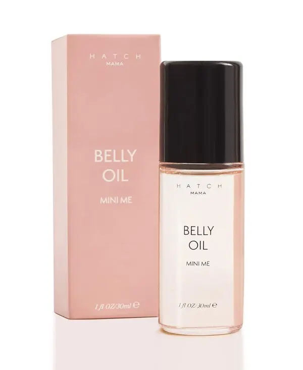 Hatch Collection Clean Beauty Belly Oil For Stretch Marks, Mini-me