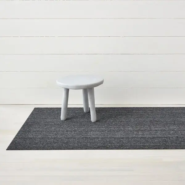 CHILEWICH Heathered Shag Big Mat, 36 X 60 - Gray