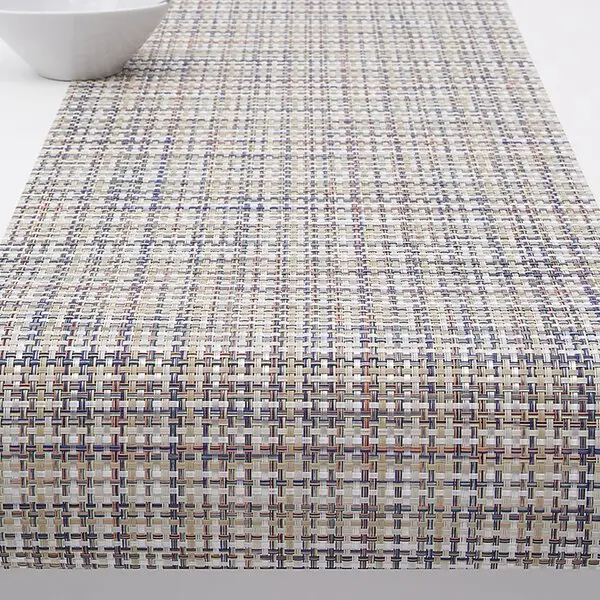CHILEWICH Mini Basketweave Runner - Bon Bon