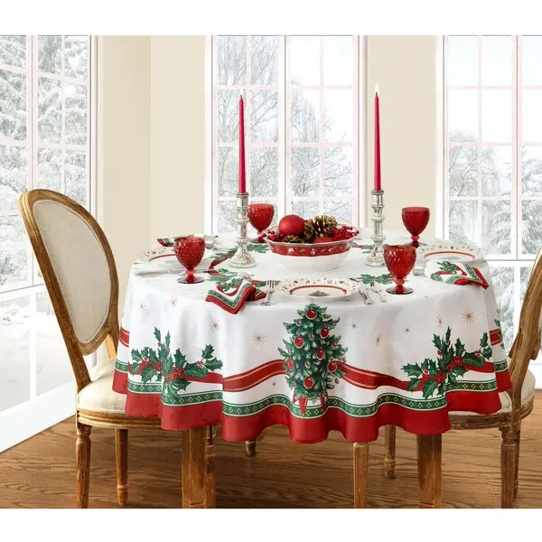 VILLEROY & BOCH Toy's Delight Engineered Rectangle Tablecloth, 120 X 60