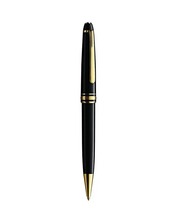 Montblanc Meisterstuck Gold-plated Resin Classique Ballpoint Pen - Black