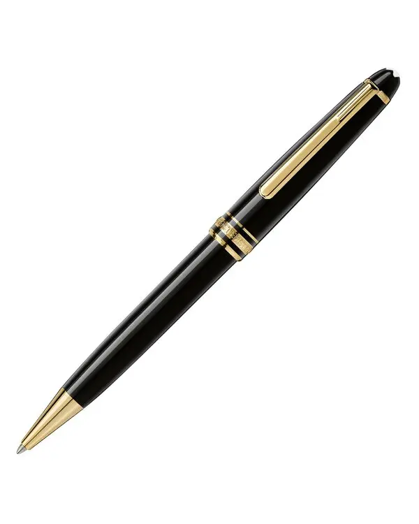 Montblanc Meisterstuck Gold-plated Resin Classique Ballpoint Pen