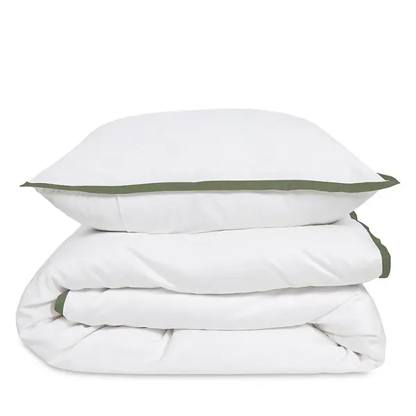 POM POM AT HOME Langston Duvet Cover Set, Twin - Moss