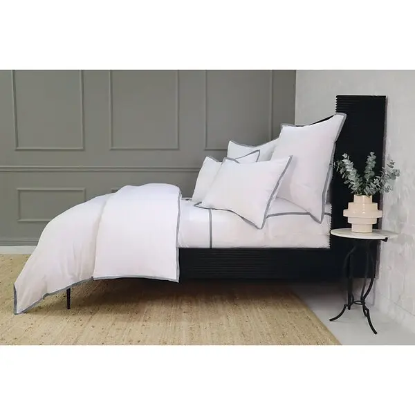 POM POM AT HOME Langston Duvet Cover Set, King - Ocean