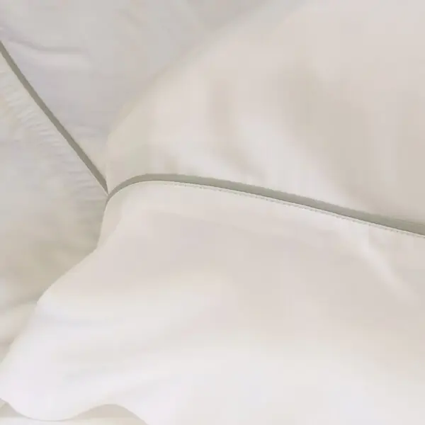 POM POM AT HOME Sheena Sateen Duvet Cover Set, Queen - Seaglass