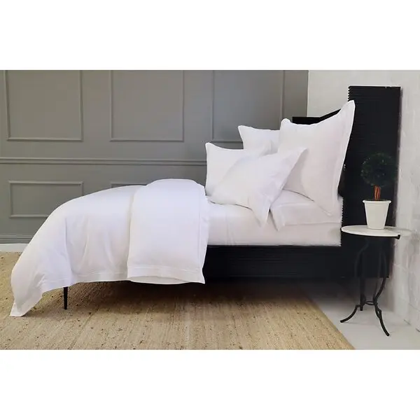 POM POM AT HOME Sheena Sateen Duvet Cover Set, King - White