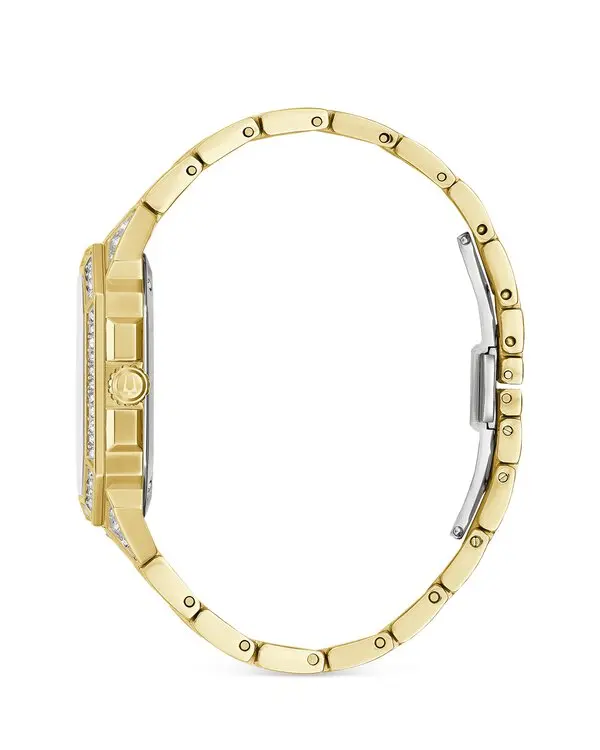 Bulova Crystal 40mm Watch
