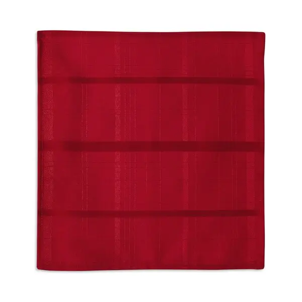 ELRENE HOME FASHIONS Elegance Plaid Damask Napkins, Set Of 4