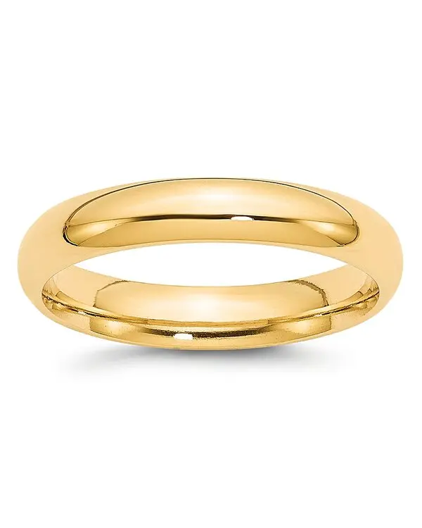 Bloomingdale'S 14k Yellow Comfort Fit Band Ring - Gold