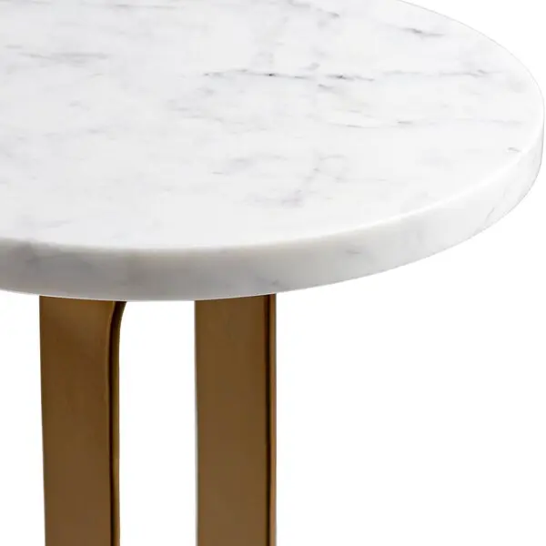 SURYA Bendigo End Table - White