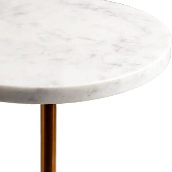 SURYA Bendigo End Table - White