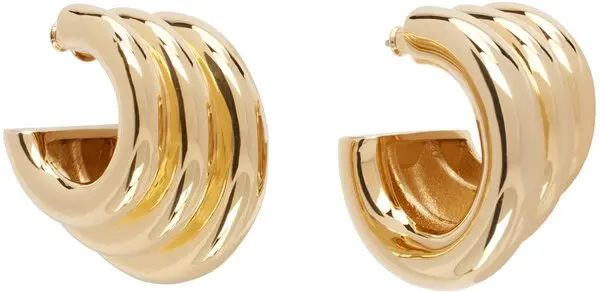 Numbering 5123 Earrings In Gold - 30% Off | Editorialist