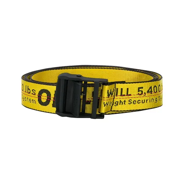 Off-White Classic Industrial Belt - Yellow