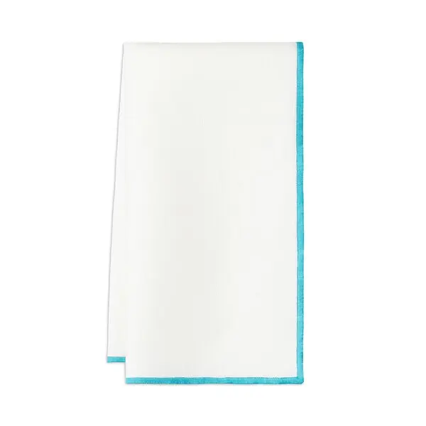 MODE LIVING Bel Air Linen Napkins, Set Of 4 - Turquoise