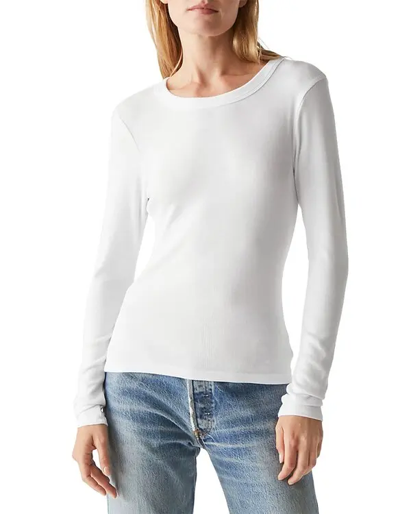 Bloomingdale'S Polo Neck Pullover - White