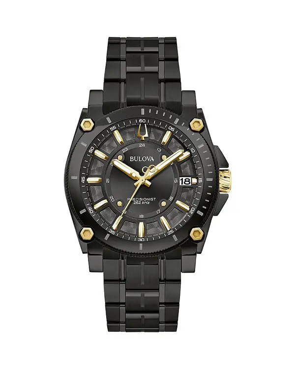Bulova Precisionist Icon 40mm Watch - Black