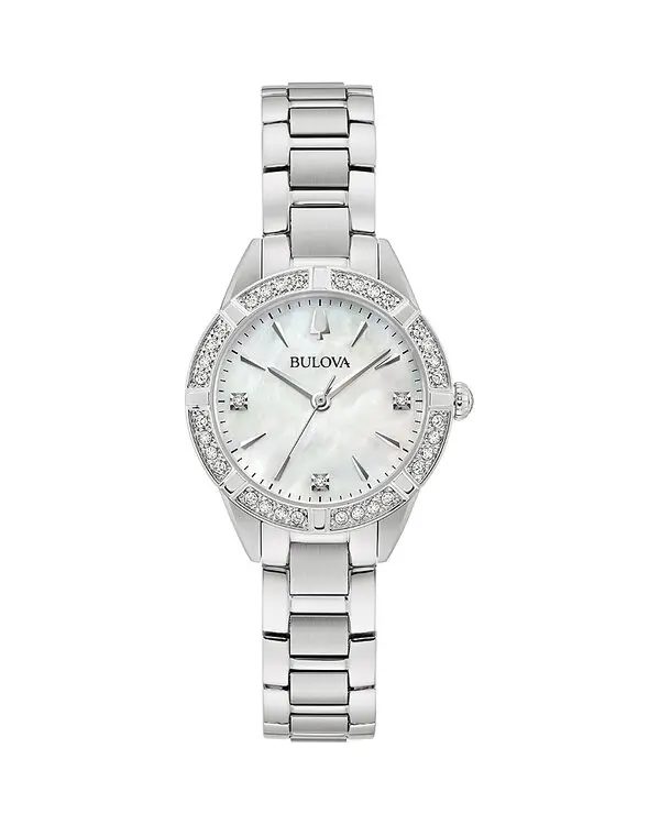 Bulova Classic Sutton 28mm Watch - Silver