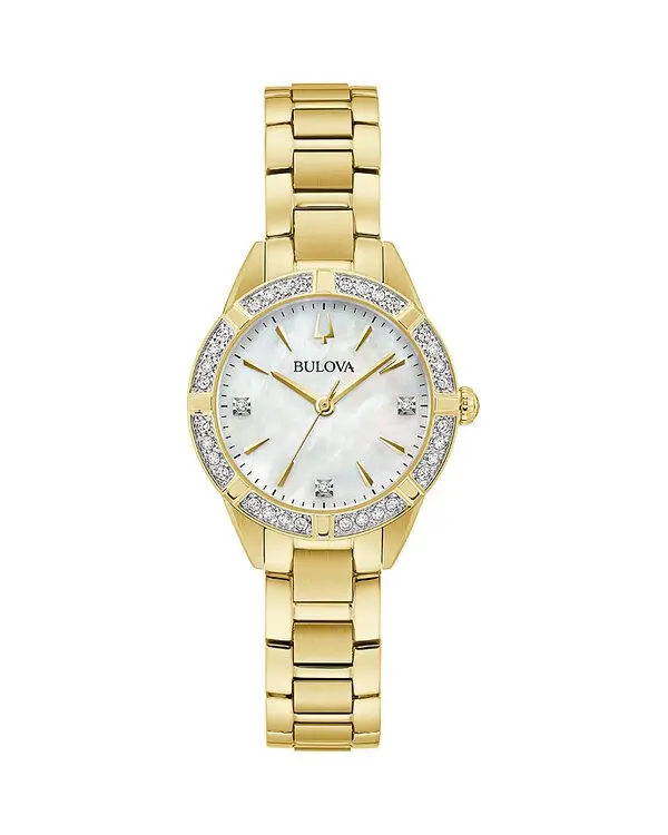 Bulova Classic Sutton Watch, 28mm - Silver/gold