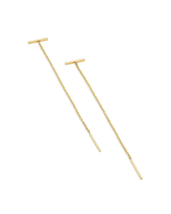 Zoe Chicco 14k Yellow Threader Earrings - Gold