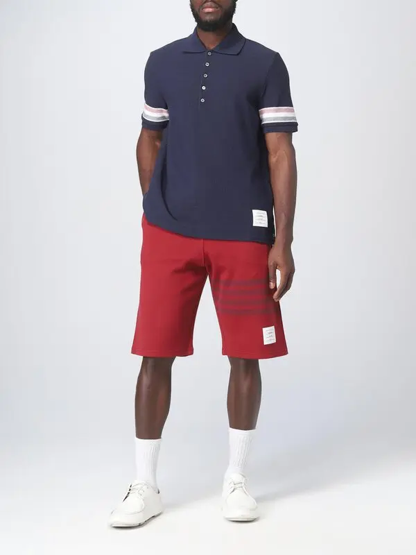 Thom Browne Polo Shirt In Cotton